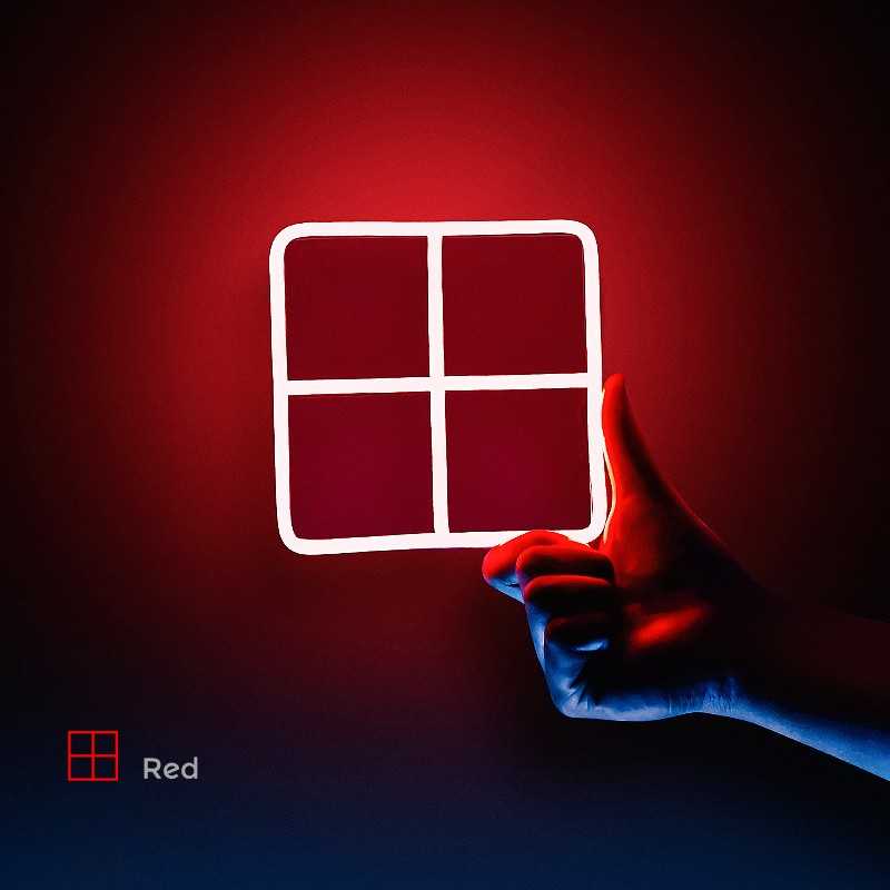 Néon LED Tétris - boutique geek - Cadeau Geek