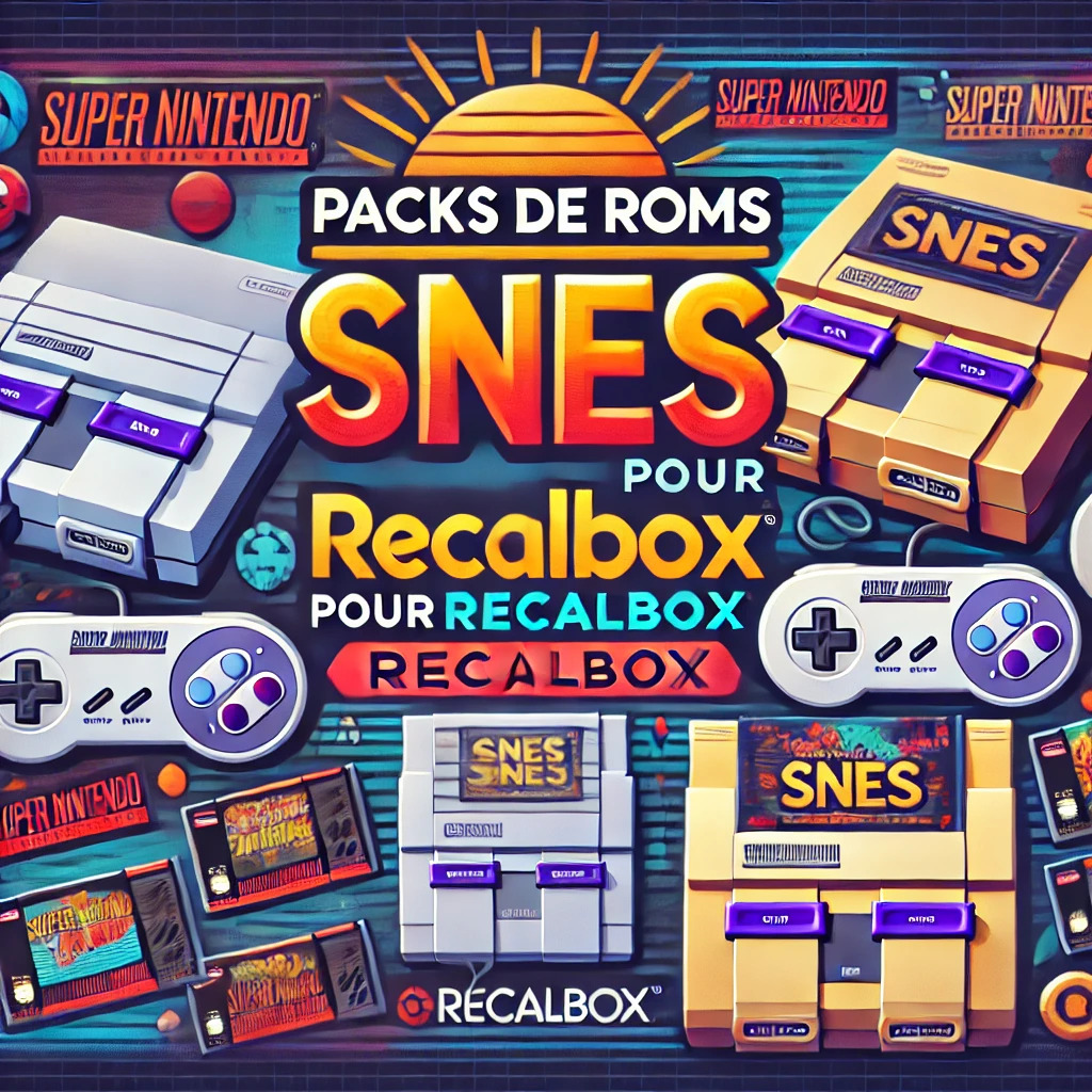 Téléchargez le Pack ROMs SNES dans le Pack ROMs Recalbox Cloud 2 To : Une Collection Ultime de ...